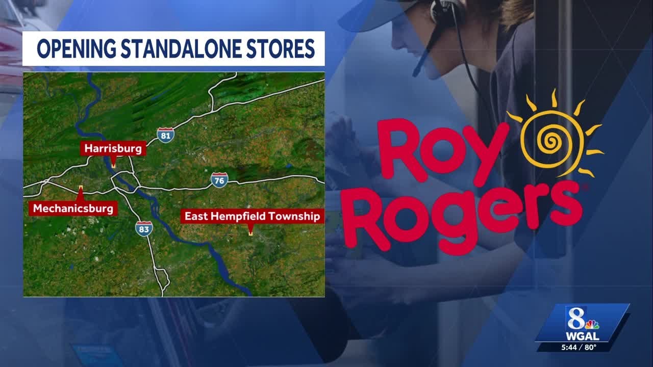 Roy Rogers to open three new locations in South-Central Pa.