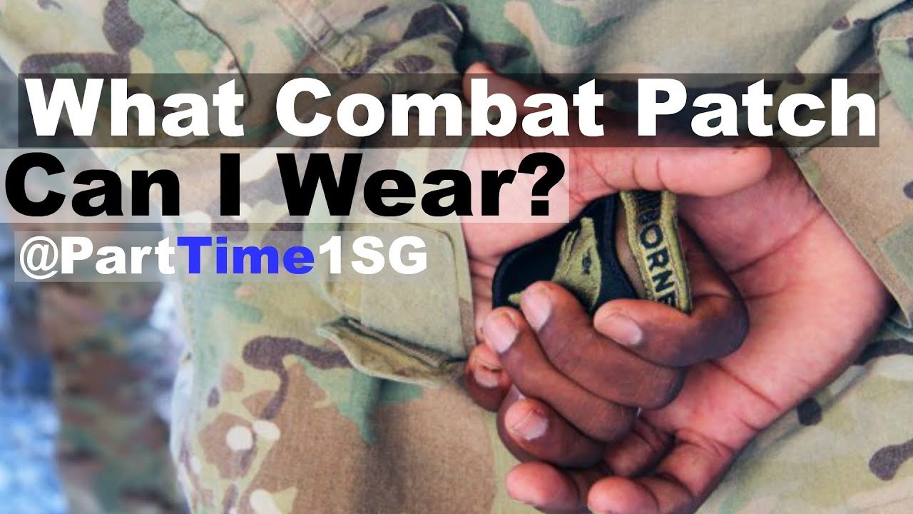 Army Combat Patch (SSI FWTS) Regulation