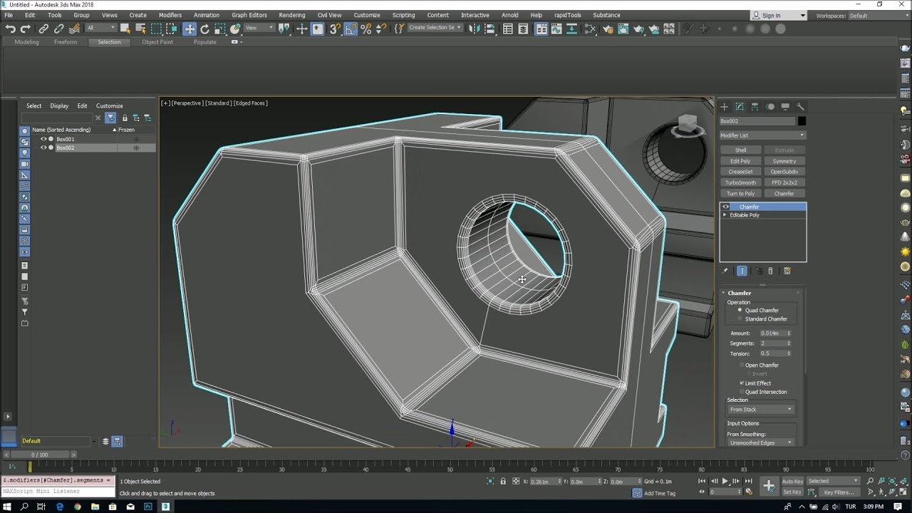 Mastering Chamfer | Inset Chamfer and Double Chamfer (no plugins)