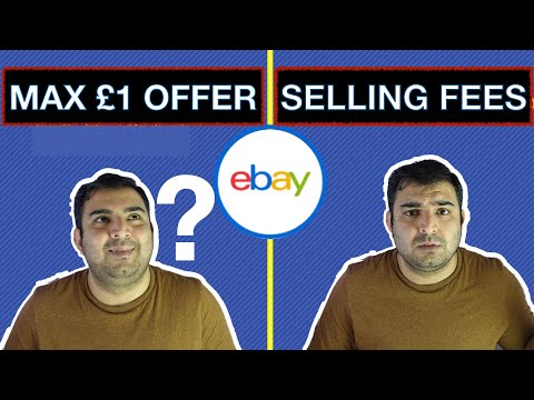 What is eBay £1 Max Selling Fees, How does it work?