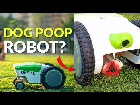 The Beetl Smart Robot Will Patrol Your Lawn and Pick Up Dog Poop for You