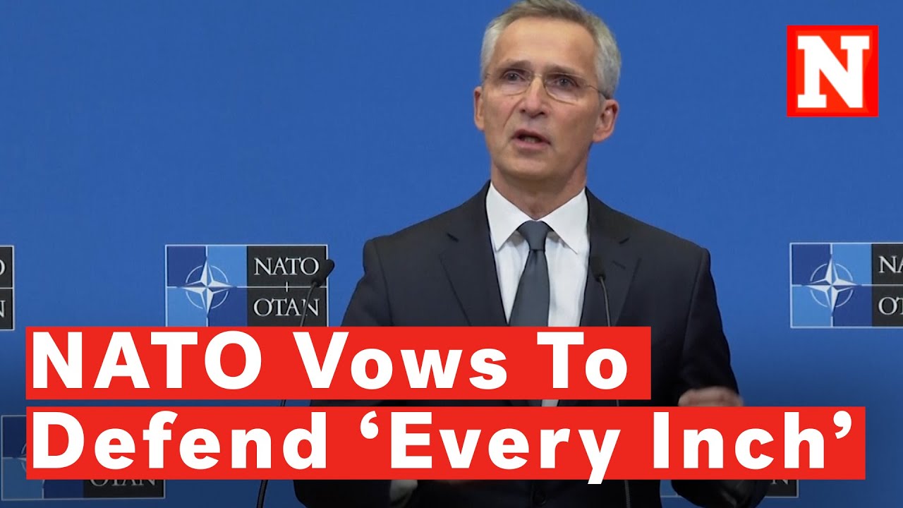 NATO Chief Vows To Defend 'Every Inch' Of NATO Territory If Russia Attacks