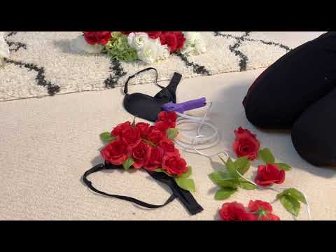 DIY Flower Costume Adam & Eve, Poison Ivy, EDM Festival, or Rave