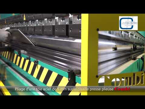 JC Colombo – Combiné presse plieuse 3040X6/75T