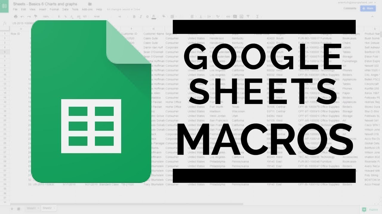 Google Sheets - Macro Tutorial with Examples