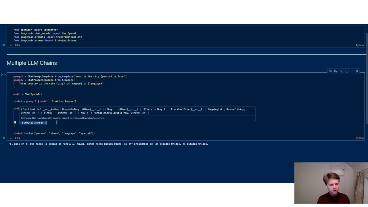 How to Chain Multiple LLM Requests with LangChain Prompts