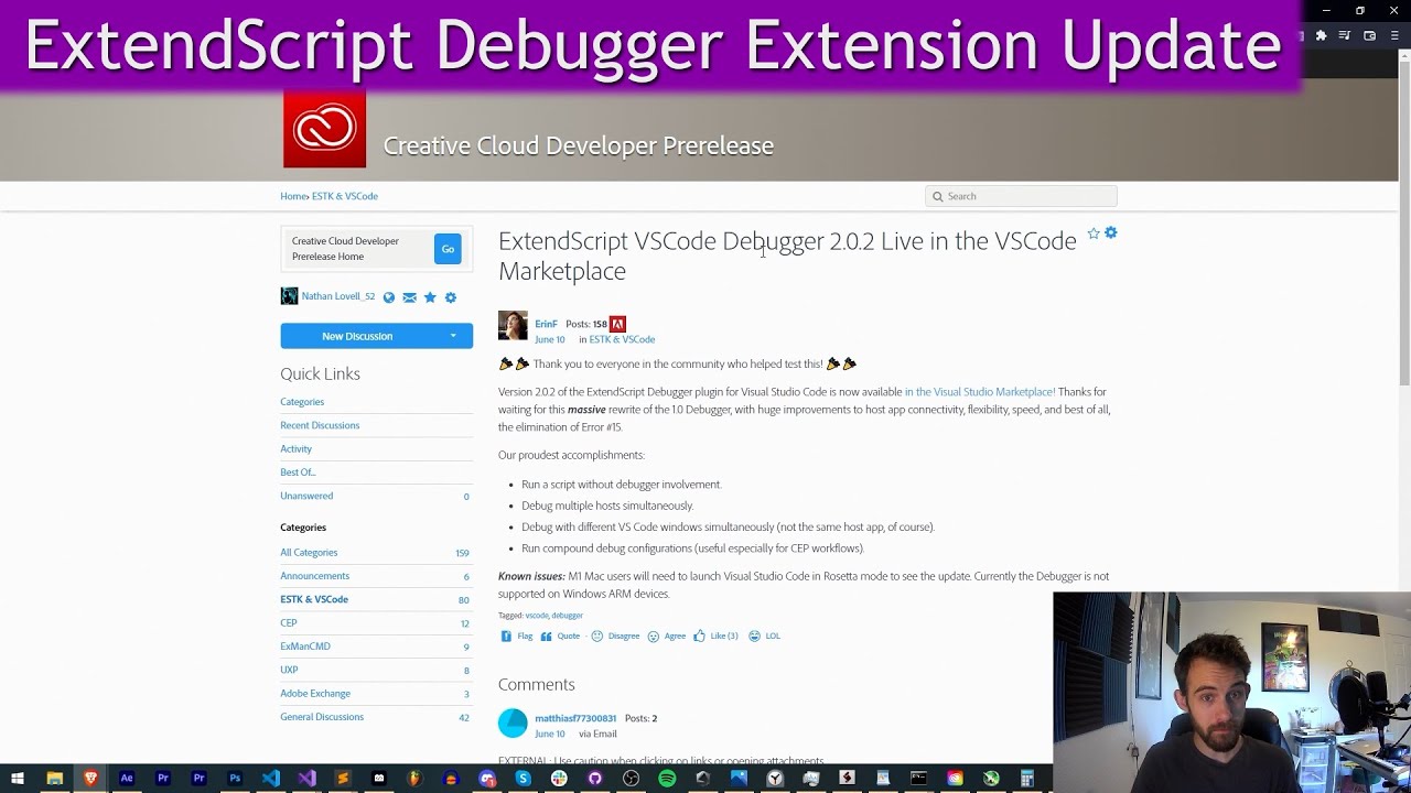 Adobe Scripting QuickTip - ExtendScript Debugger Extension Update