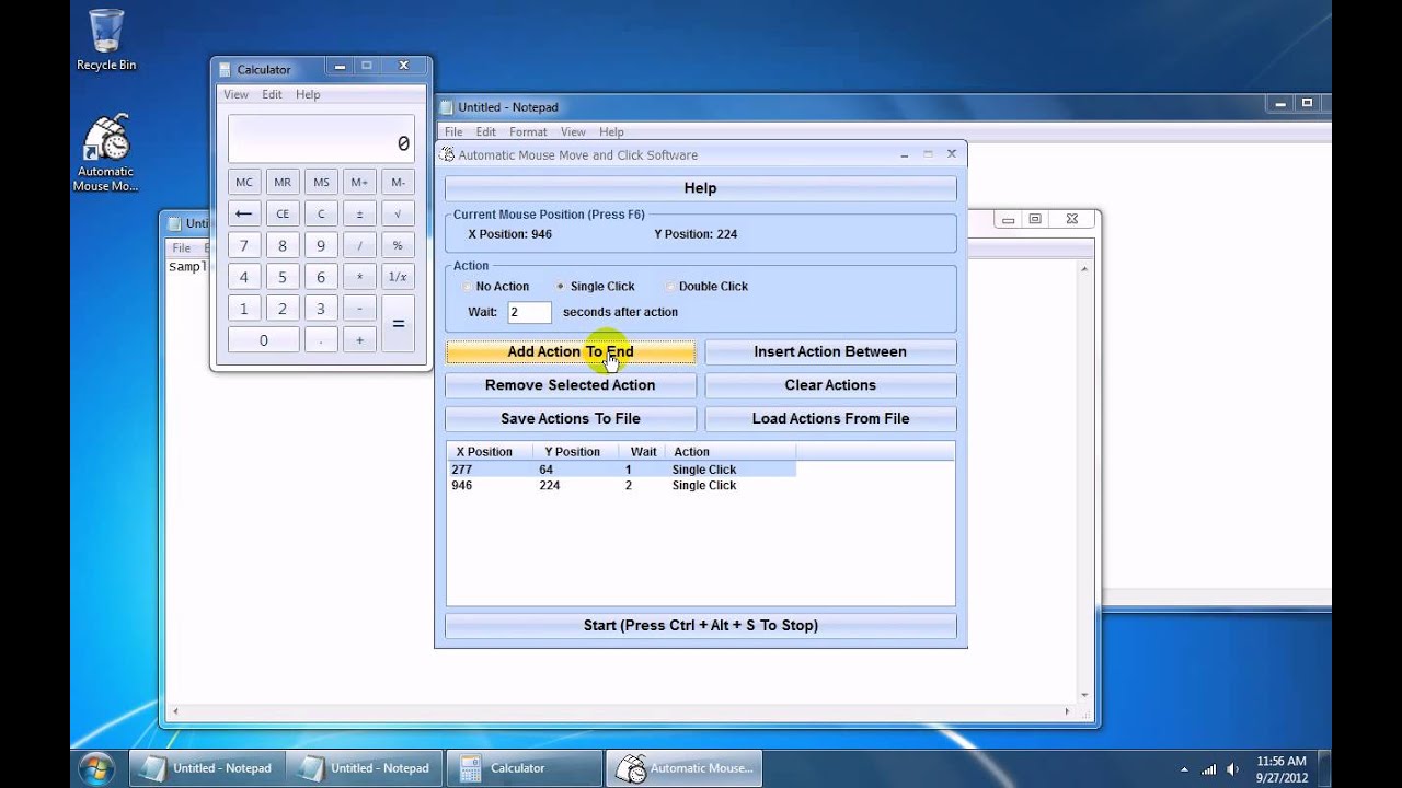 How To Use Automatic Mouse Move and Click Software