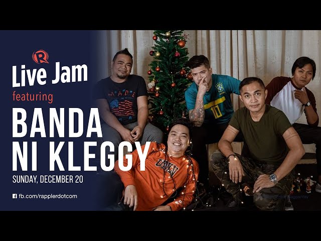 [WATCH] Rappler Live Jam: Banda ni Kleggy