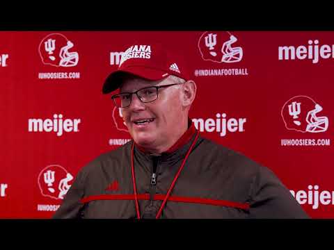 Watch: IU football coach Tom Allen gives late March update from spring ...