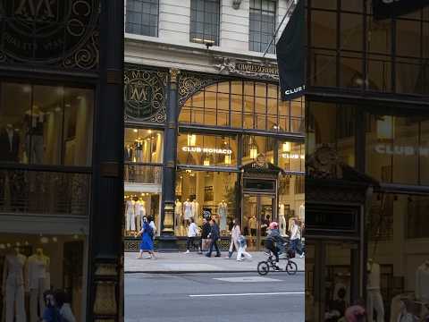 🇺🇸 POV: Walking NYC's 5th Avenue! 🛍️ Luxury Shopping & Vibes✨New York at its most glamorous