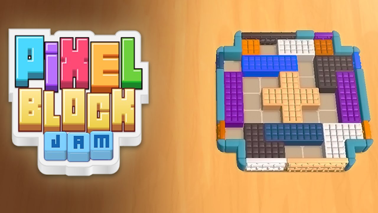 Pixel Block Jam (Gameplay Android)