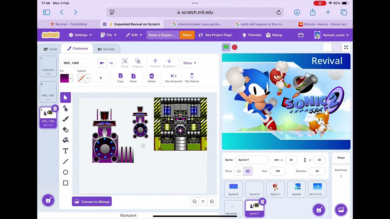 Sonic 2 Expanded Revival: progress