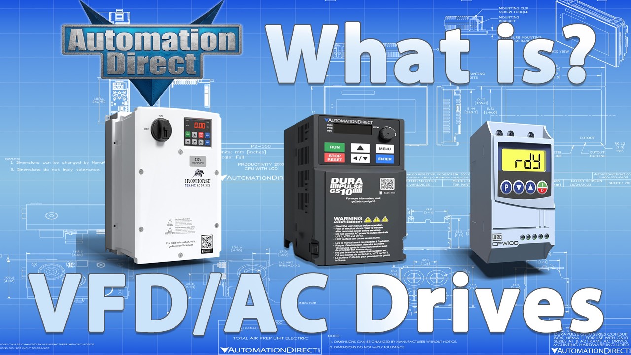 What is a VFD or AC Drive? from AutomationDirect