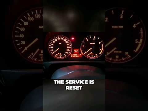 Service Reset on your BMW | BMW E90 Oil Change DIY (Pt8) #bmw #e90 #shorts