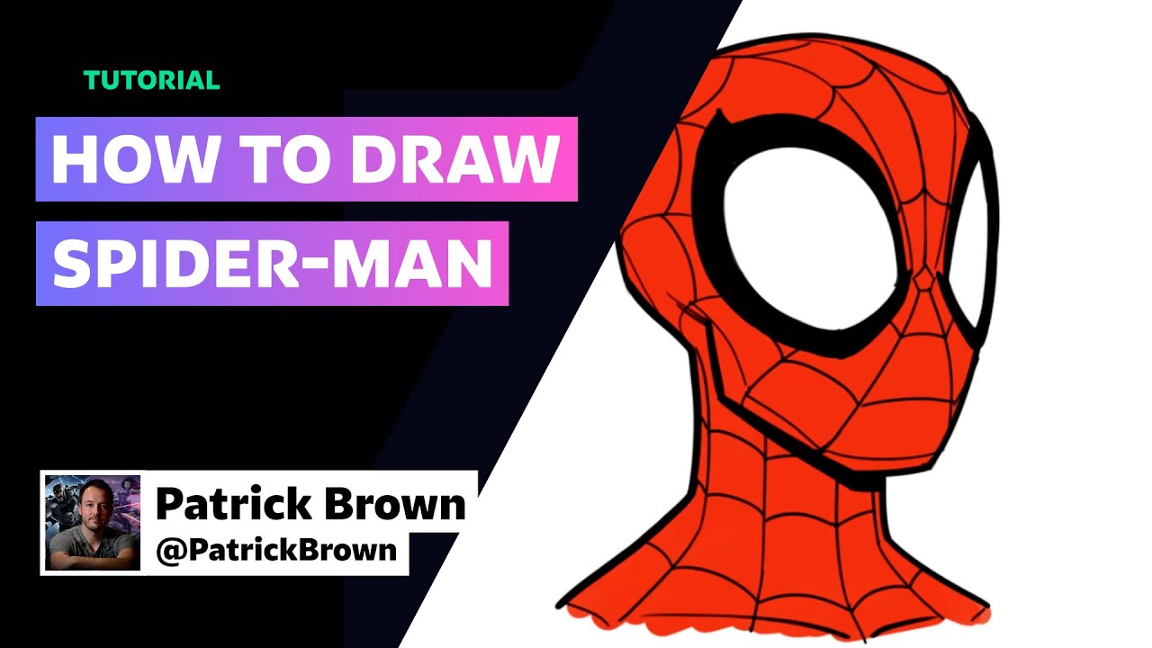 How to draw Spider-Man w/ Patrick Brown | DeviantArt Tutorials