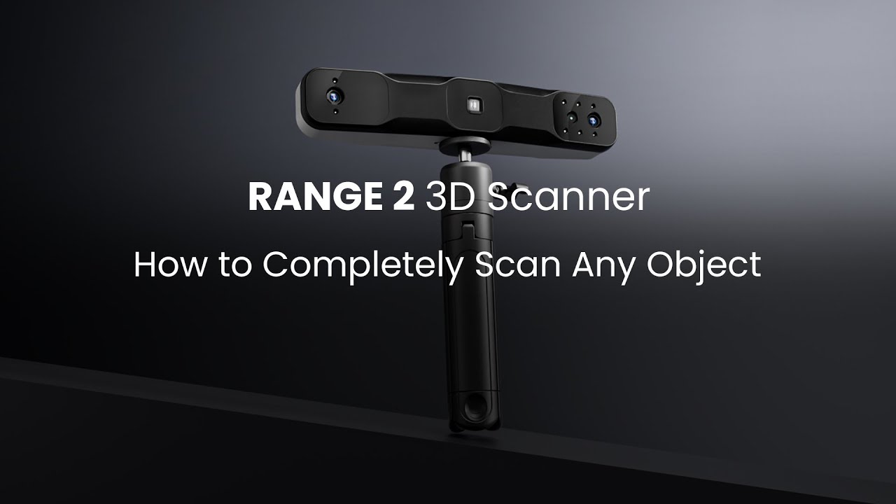 Revopoint RANGE 2 3D Scanner: How to Completely Scan any object