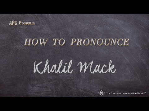 How to Pronounce Khalil Mack (Real Life Examples!)