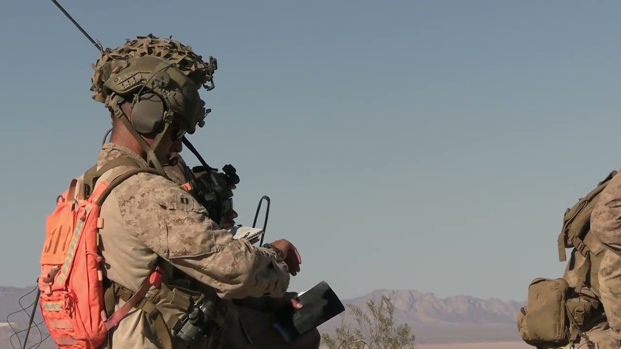 See How U.S. Marines Coordinate Helicopter Close Air Support