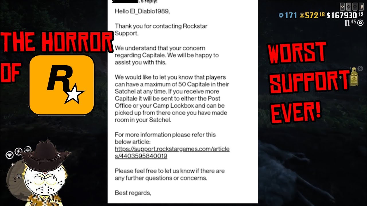 The Horror Of Rockstar Games Support, Rockstar Support Rant!