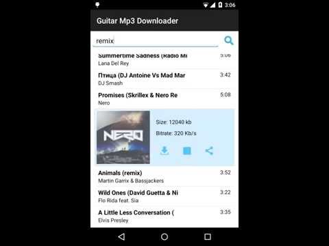 Guitar Free Mp3 Downloader for Android