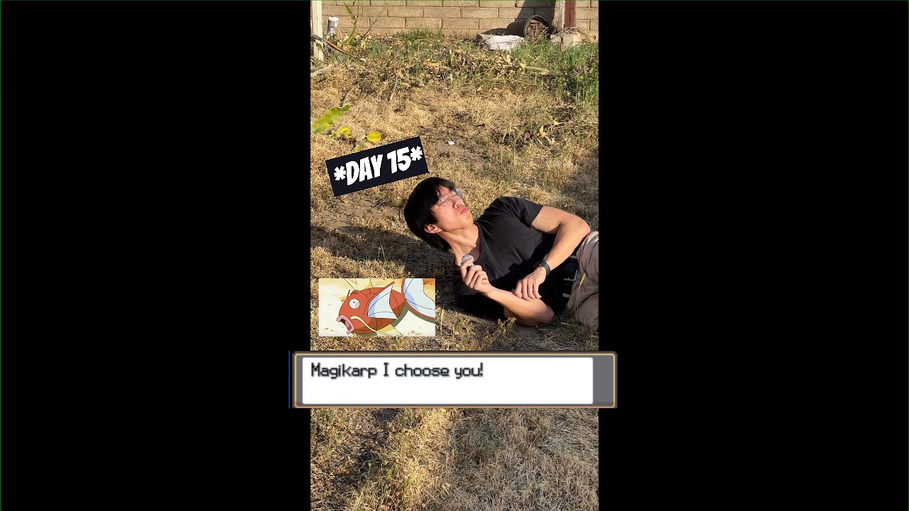 You were once a Magikarp