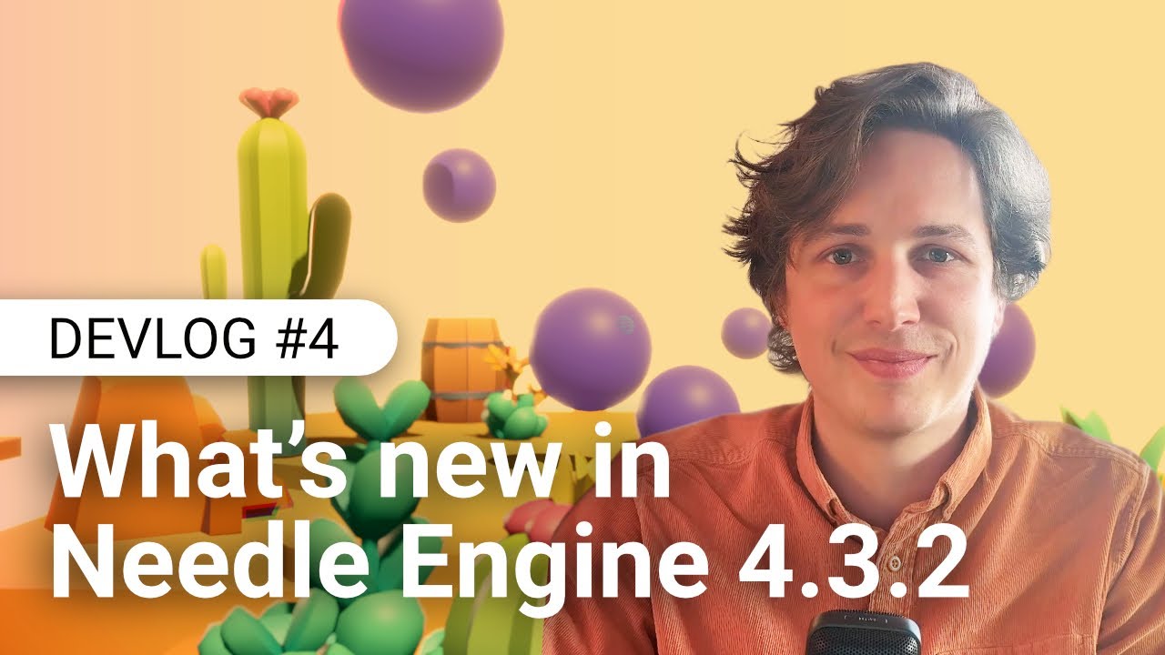 Devlog #4 | Needle Engine 4.3.2 | Gizmo docs, post-processing, improved instancing and loading times