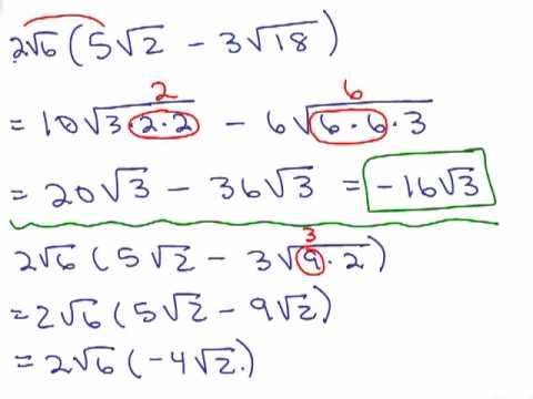 Square Roots and Radicals 13