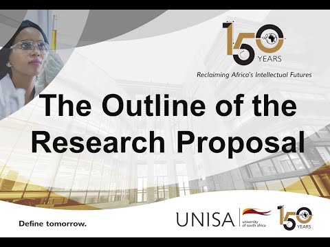 Workshop 1 The Outline of the research proposal
