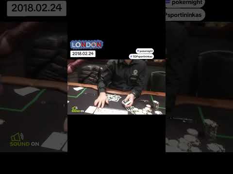 Archive: London, 2018 - The Vic Room - #poker #tournament #hand #emotions #pokernight