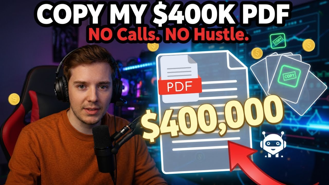 How Ai Generated Me a PDF Worth $400,000 (EASILY COPY ME)