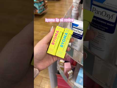 trying out the new byoma lip oils! #haul #beautyproducts #makeup #byoma #lipoils #ulta #ultahaul