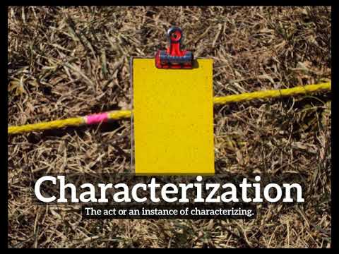 What is Characterization? | How Does Characterization Look?