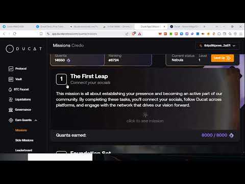 STEP BY STEP ON DUCAT TESTNET || ALL U NEED TO KNOW