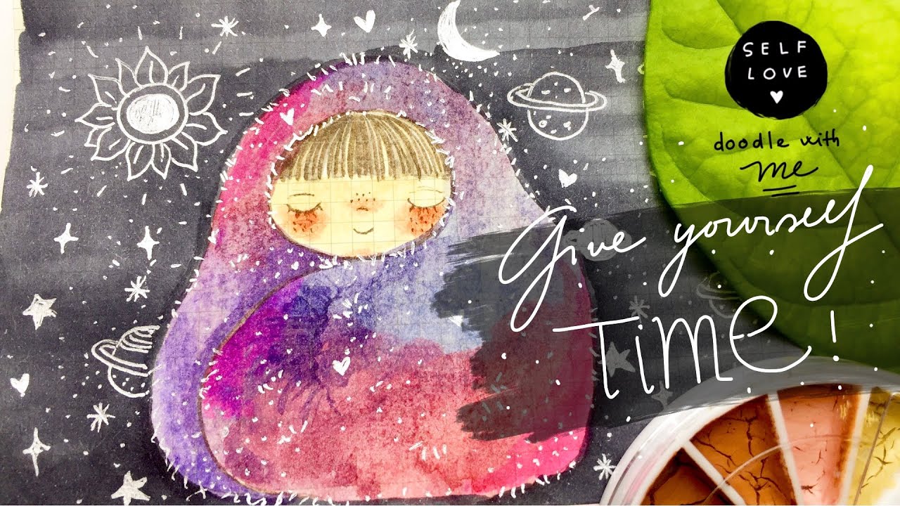 Give yourself time | #17 Mini Self Love doodle