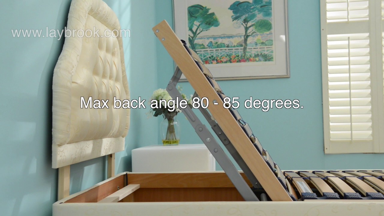 Laybrook electric adjustable bed video.