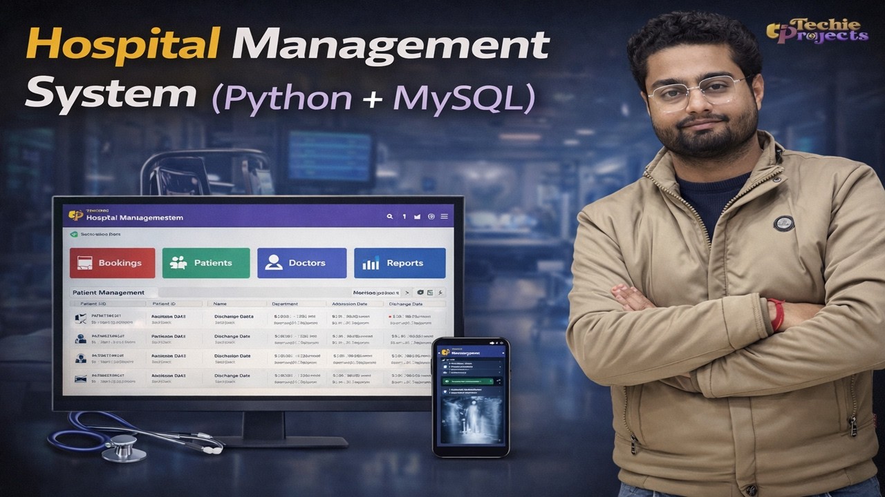 Hospital Management System Project in Python with Database | Python Projects for Beginners