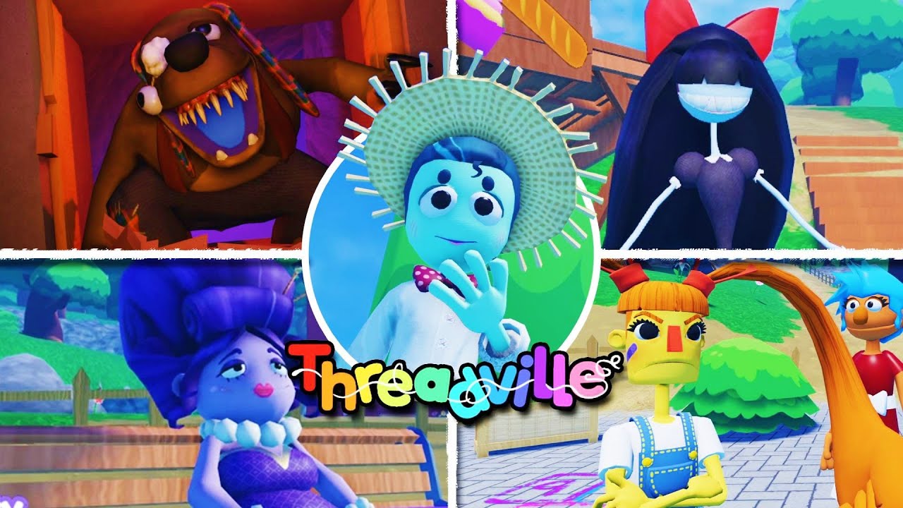 Threadville: Act 1 - Full GAME Playthrough & Ending (Roblox Showcase)