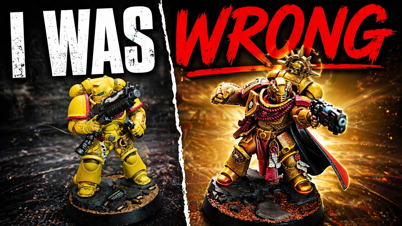 I Was Painting Warhammer WRONG…