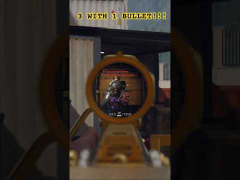 I GOT 3 With 1 Bullet! Call of Duty: Black Ops 6 #callofduty #cod #bo6 #xbox #ps5 #pc #sniping #game