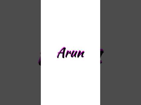 #arun #neon #name #video || link 🖇️ on comment download now