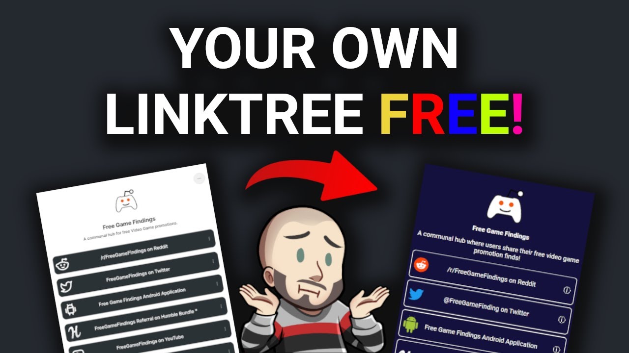 MAKE A LINKTREE CLONE FOR FREE | Beginner Tutorial