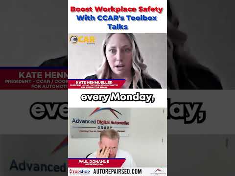 Boost Workplace Safety with CCAR's Toolbox Talks