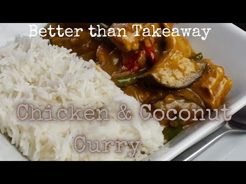 How to make Japanese Chicken and Coconut Curry recipe -- kurumicooks Japanese home cooking