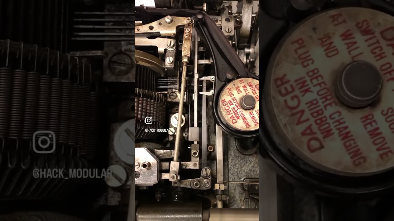 Working Again 👍 #teletype #vintagetech #gpo #telephoneexchange #history #engineering