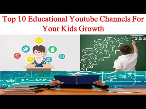 Top 10 Educational Youtube Channels For Your Kids Growth | 5 Years Olds to Learn