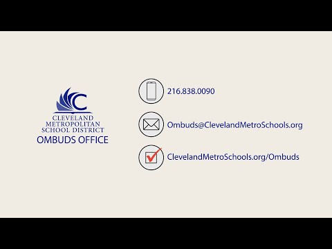 Cleveland Metropolitan School District Ombuds Office