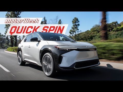 2023 Toyota bZ4X | MotorWeek Quick Spin