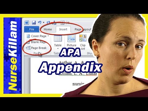 How to use an Appendix in APA format 6th edition: Appendix format, label and titling