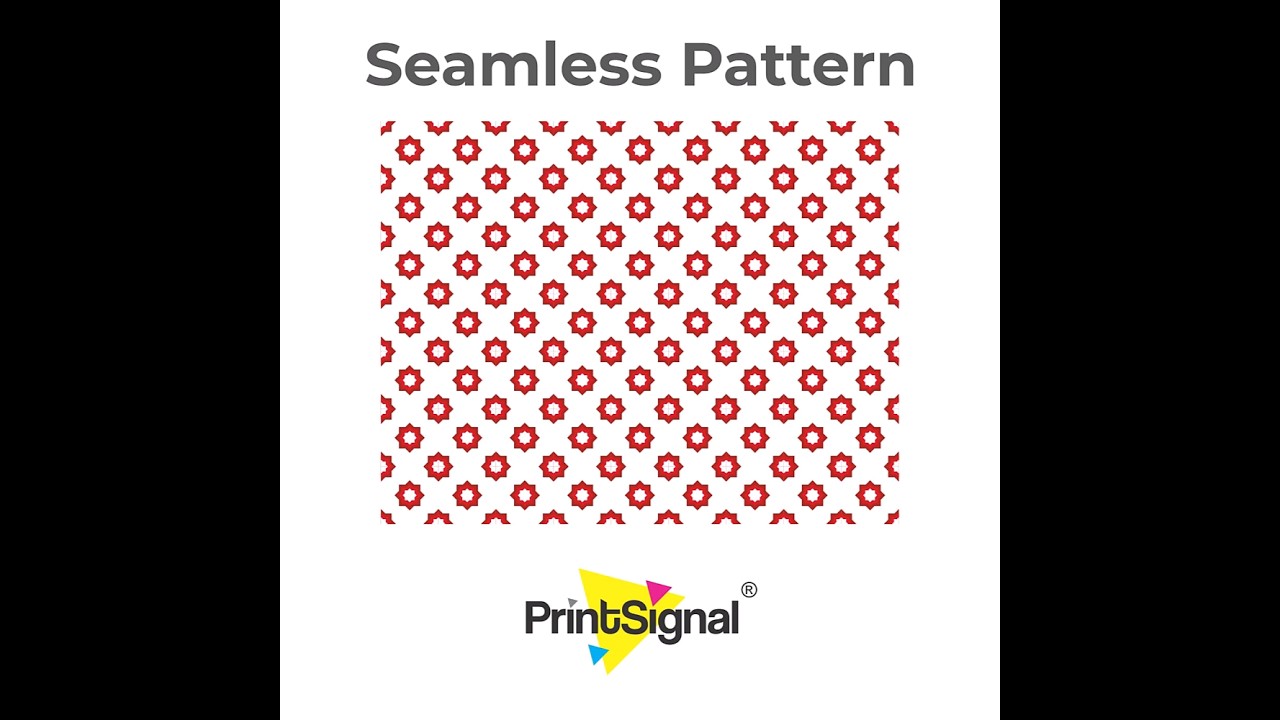 Graphic Design Tutorial for Beginners - Seamless Pattern Creation